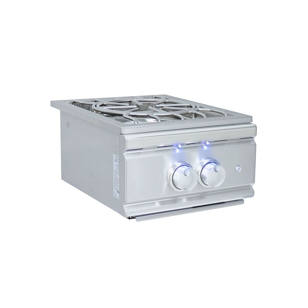 RCS Pro Series Built-In Power Burner W/ Stainless Steel Lid - RSB3A ...