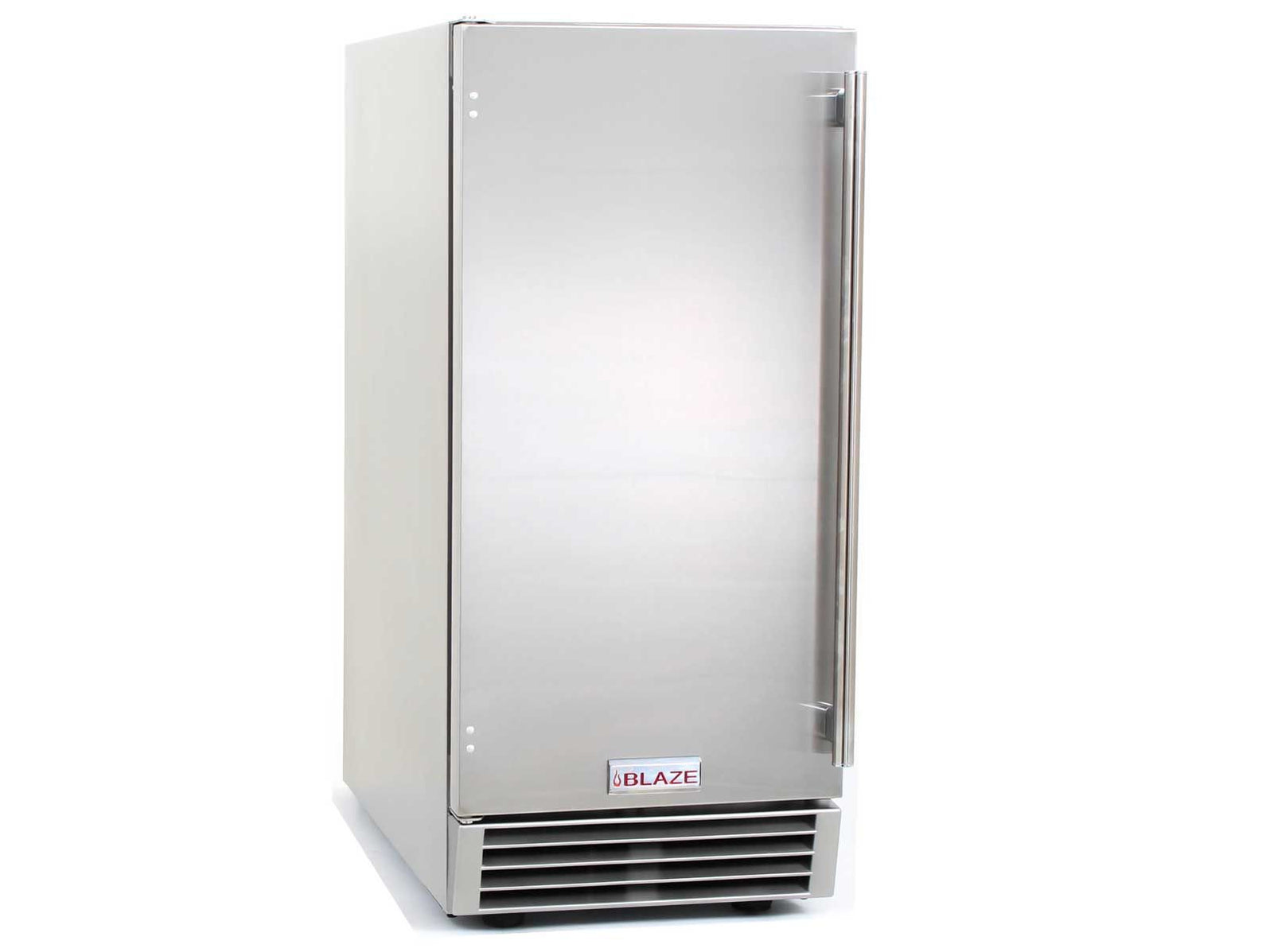 Blaze 50 Lb. 15-Inch Outdoor Rated Ice Maker w/ Gravity Drain - BLZ-IC ...
